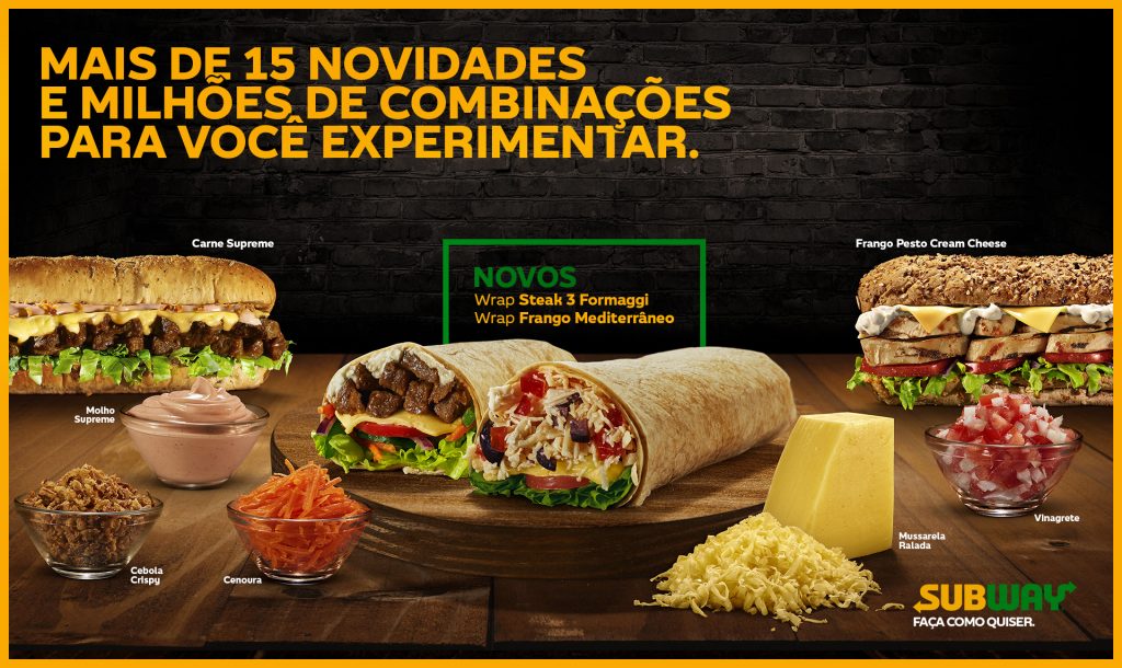 Subway lança projeto Fresh Now no Brasil - CidadeMarketing