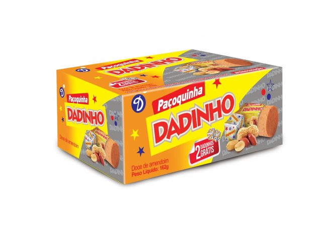 Dadinho apresenta linha de paçocas - CidadeMarketing