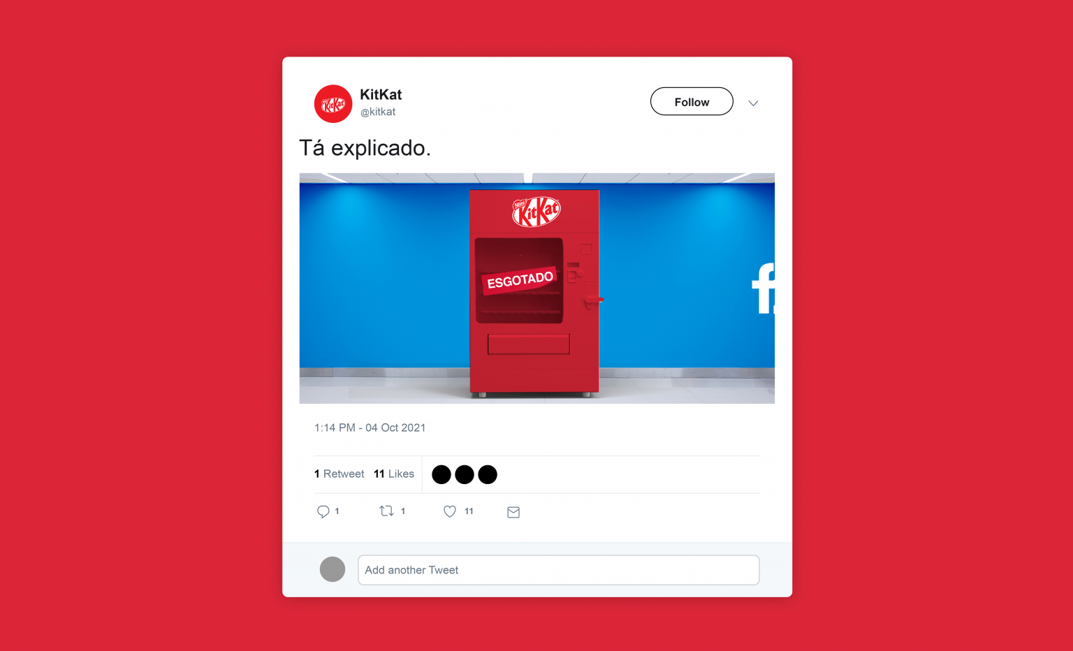 No Twitter, Kit Kat faz post que sugere que times do WhatsApp ...