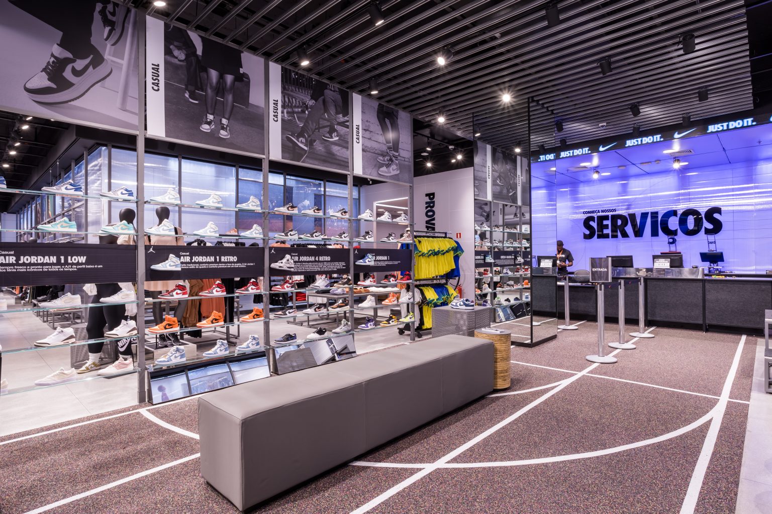 Nike inaugura loja com conceito Rise no Shopping Ibirapuera ...