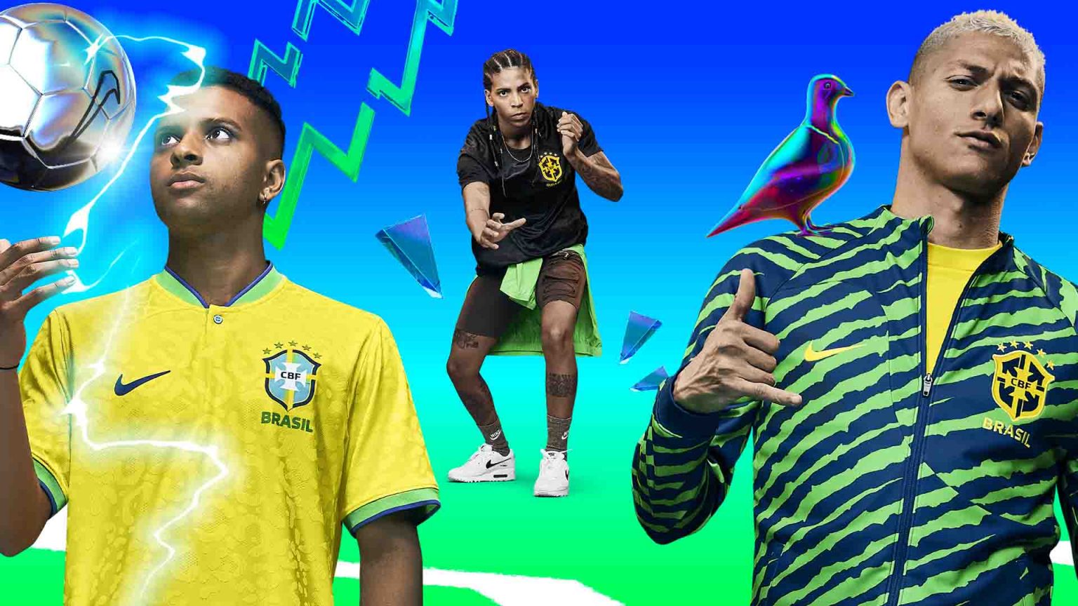 Podcast: Nike e CBF lançam os novos uniformes da Seleção Brasileira em ...