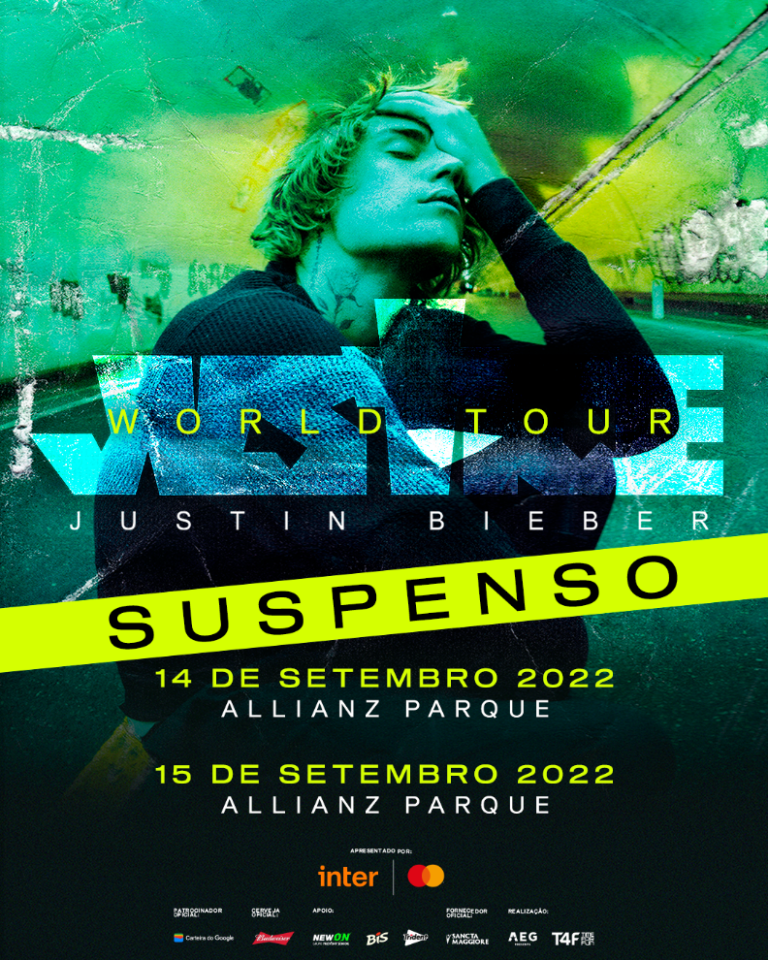Com ingressos para os shows esgotados, Justin Bieber cancela ...