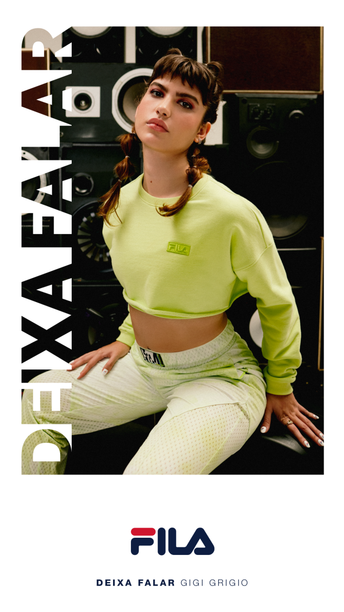 FILA lança segunda parte da campanha "Deixa Falar" com Giovanna Grigio ...