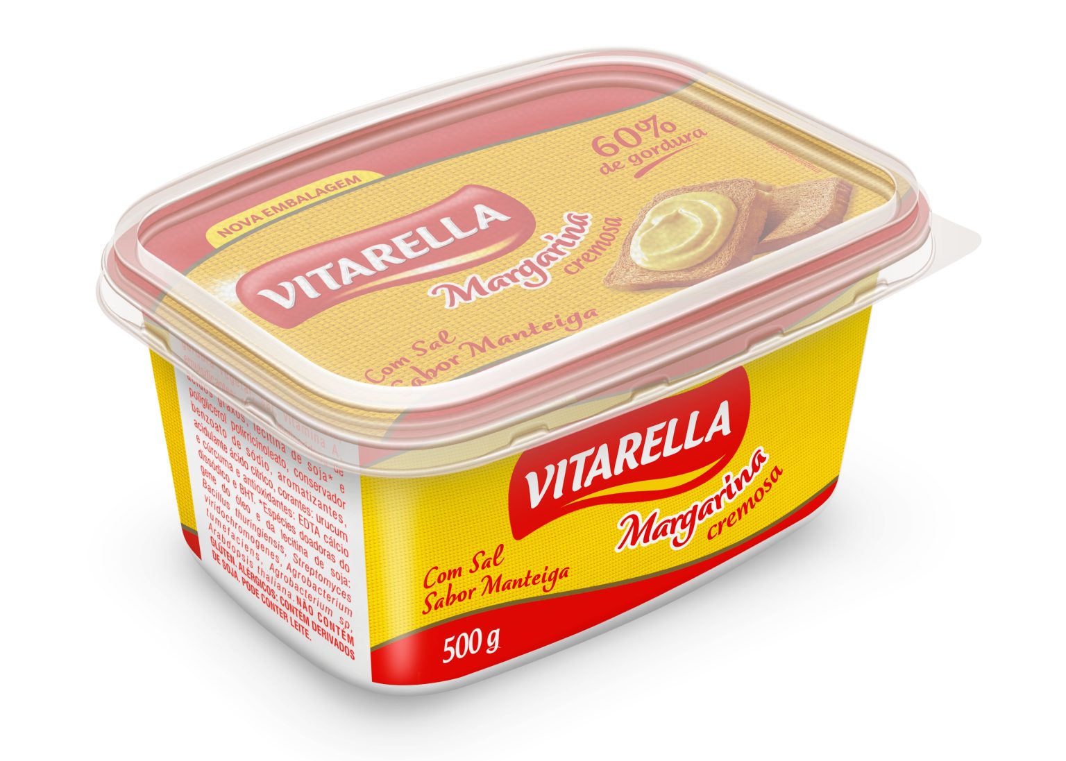 Vitarella cria novo design de embalagem para margarinas com lacre de ...
