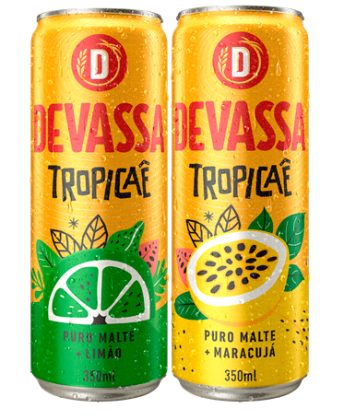 Devassa Tropicaê chega com os sabores Limão e Maracujá - CidadeMarketing