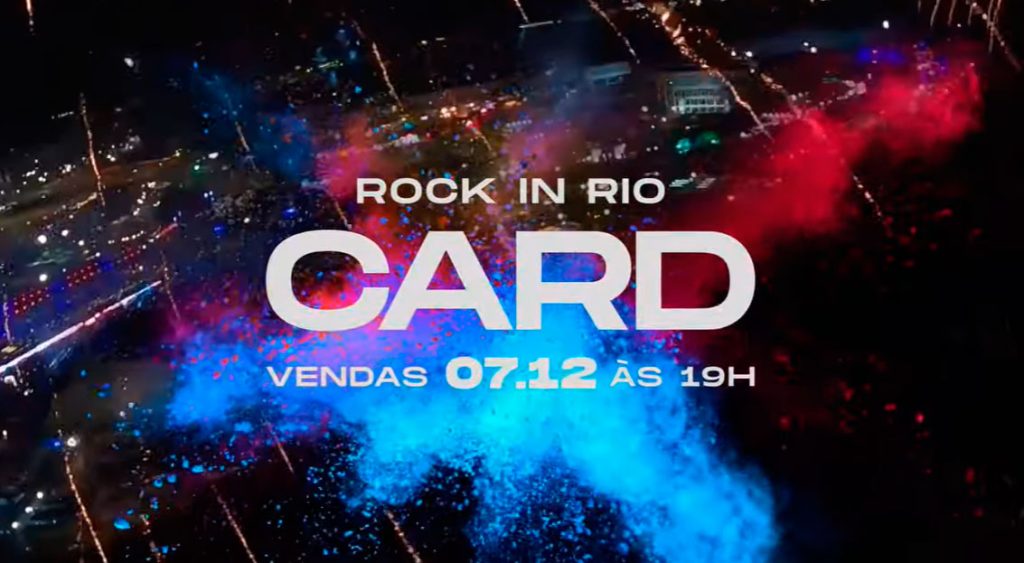 Rock in Rio 2024: Campanha antecipa vendas do Rock in Rio Card com ...