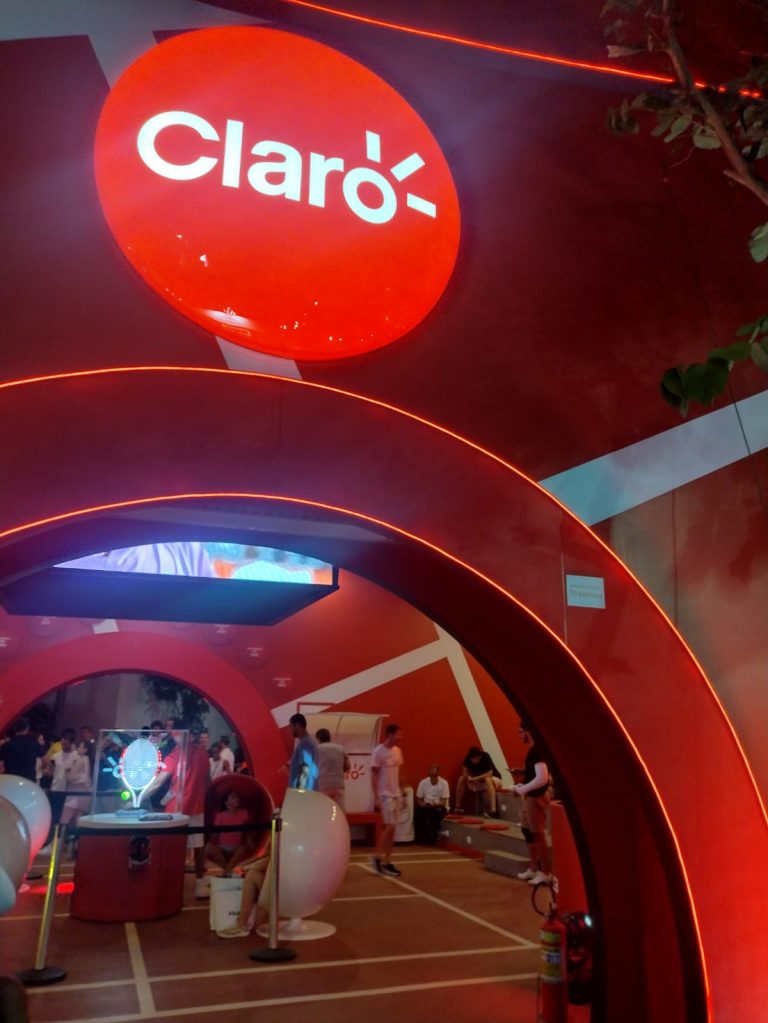 Claro transforma o Rio Open 2024 com tecnologia 5G e drones ...